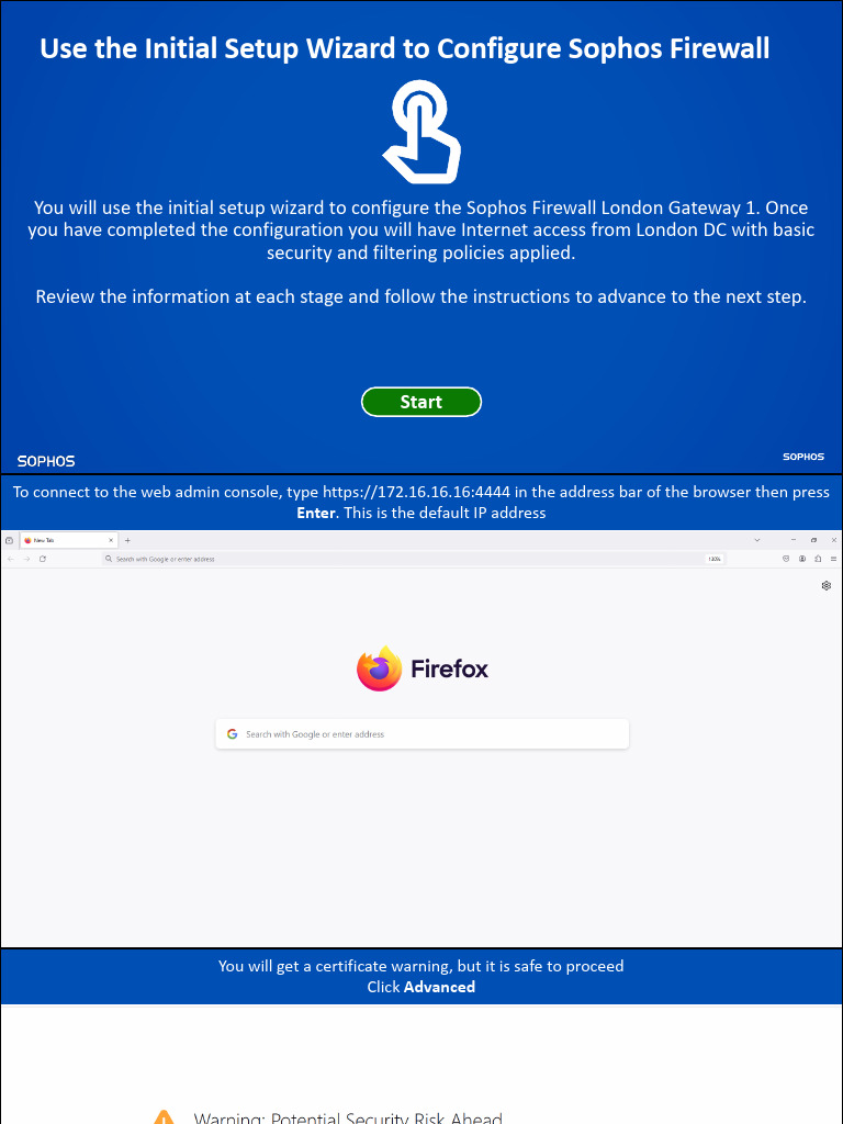 FW1020 20.v1 Simulation - Initial Setup Wizard | PDF