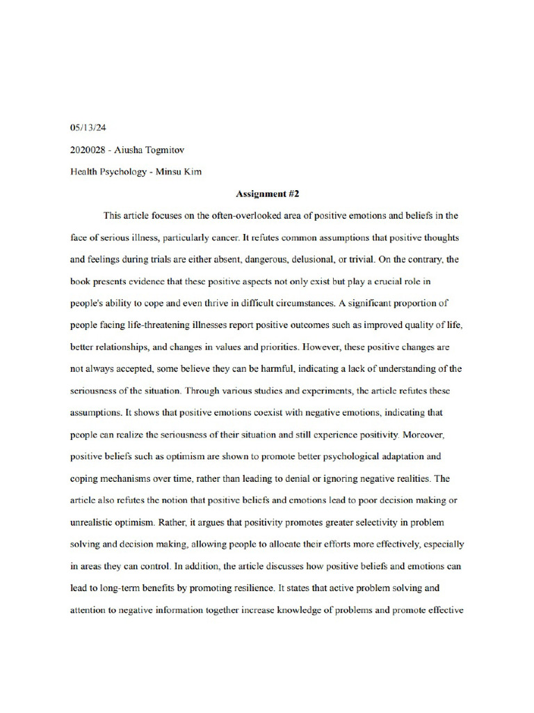 Assignment 2 - HP | PDF