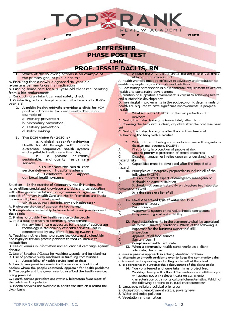 CHN Jessie Daclis | PDF