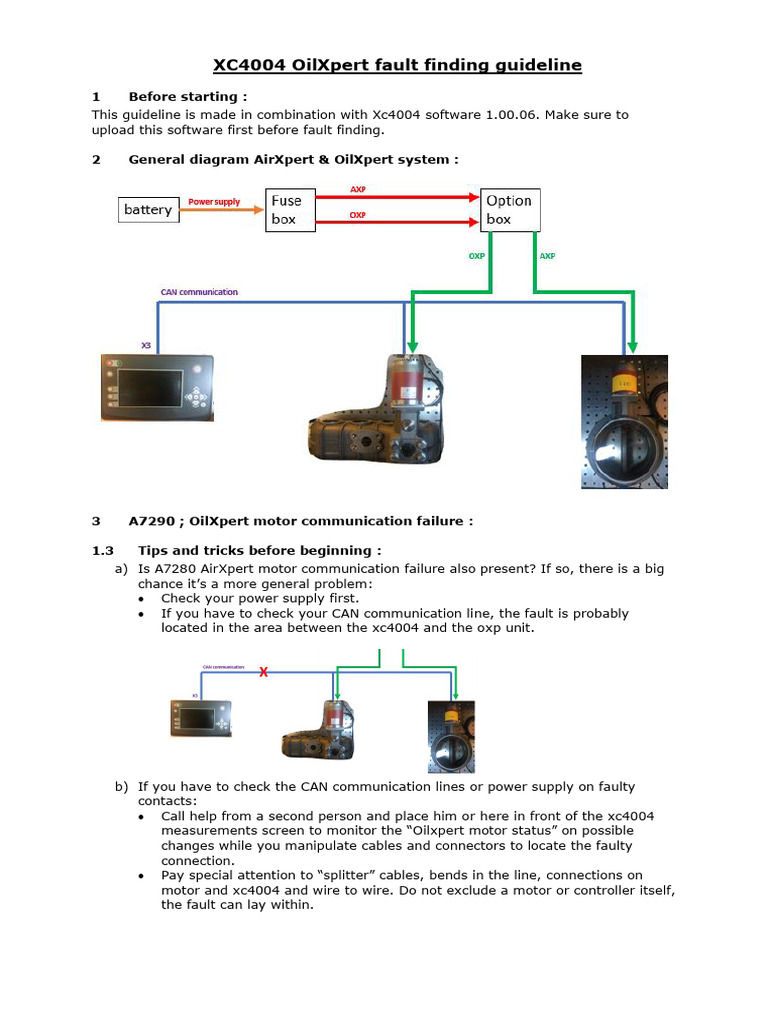 OilXpert Fault Finding Guideline xc4004 | PDF