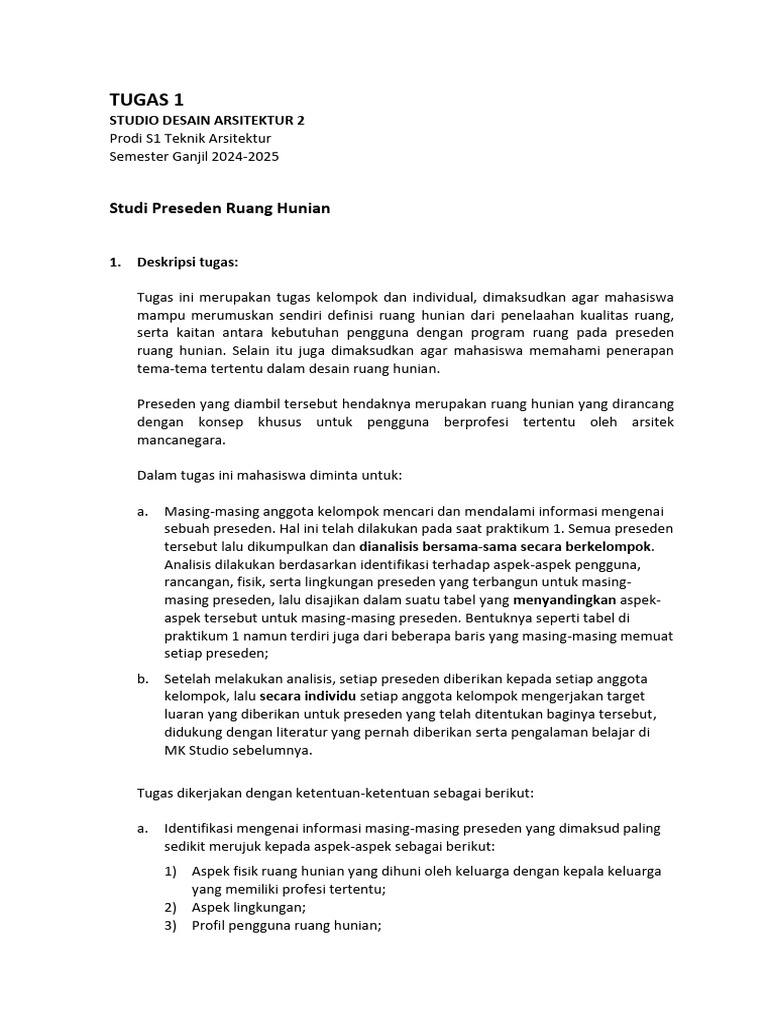 Tugas 1 DA2 - 2024 | PDF