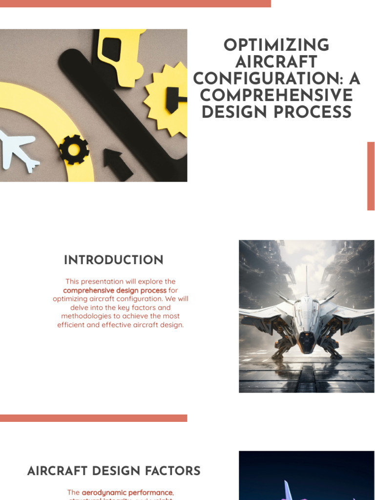Slidesgo Optimizing Aircraft Configuration A Comprehensive Design Process 20240506164617c8hy | PDF