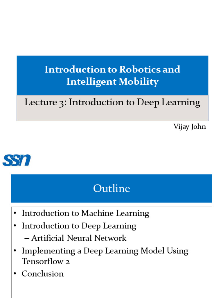 Lec3 Introduction DeepLearning | PDF