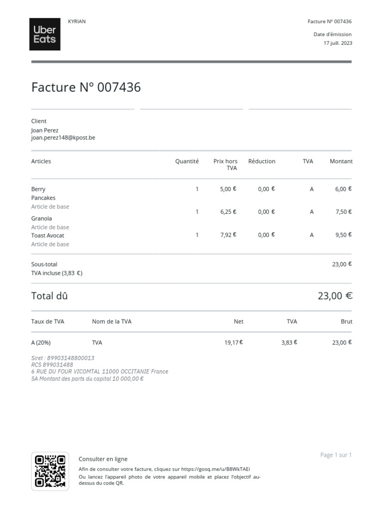 Facture_Uber_Eats | PDF