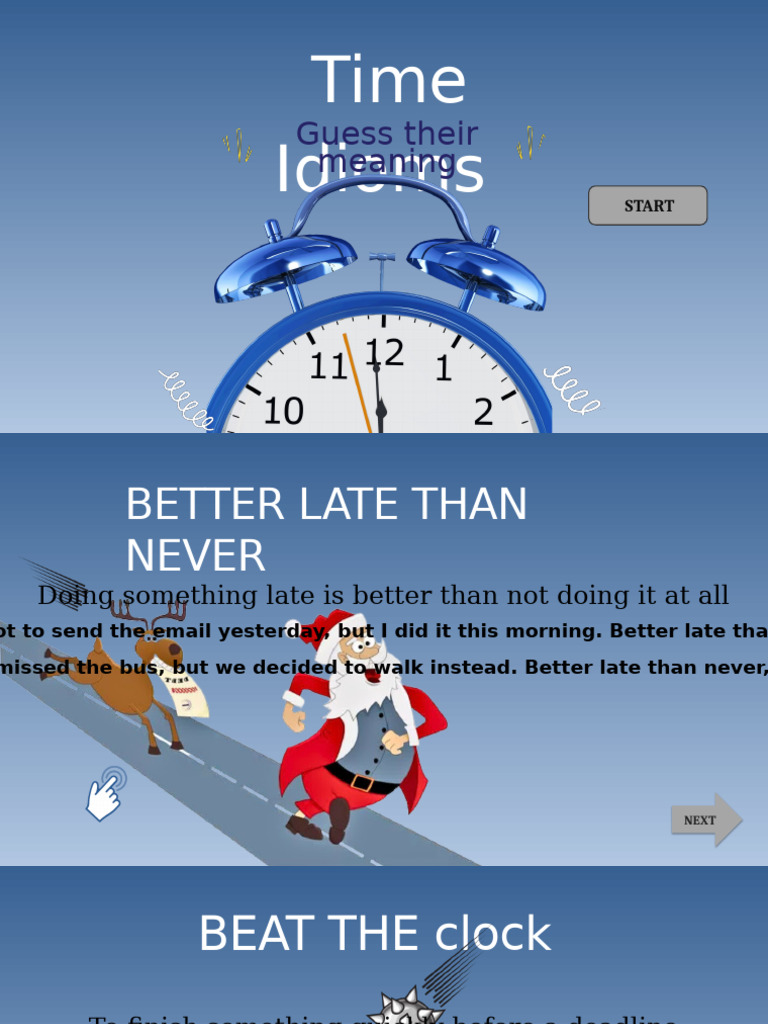 Warm-Up Time Idioms | PDF