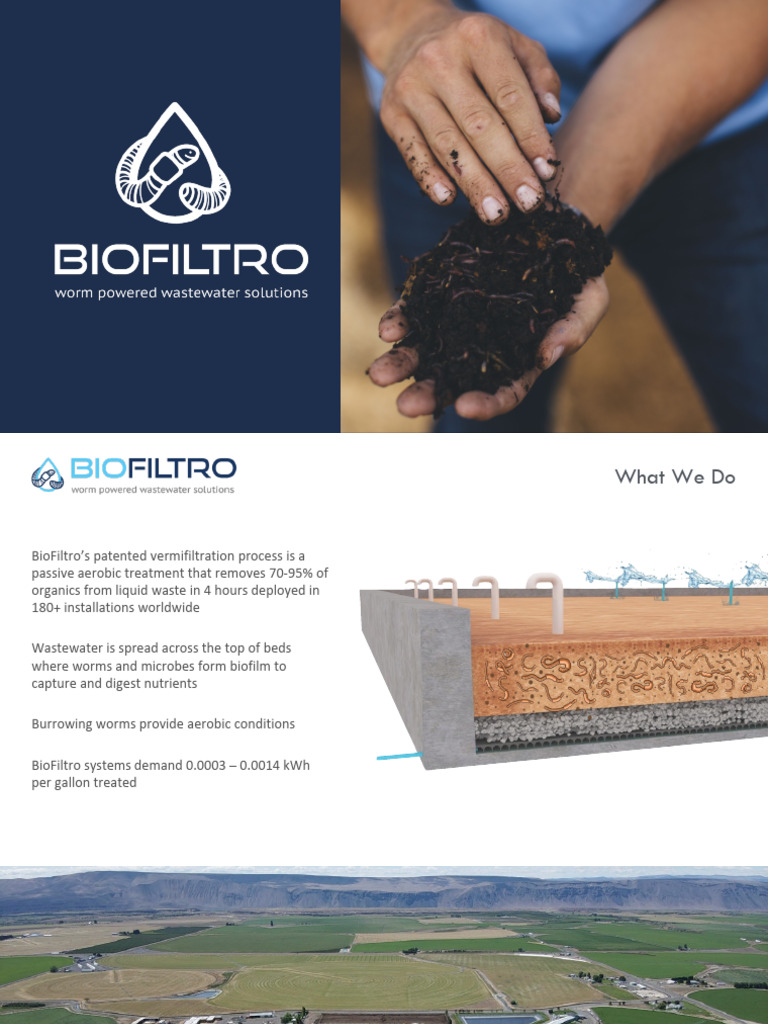 Biofiltro PPT Worm Power - Royal City Dairy Farm | PDF