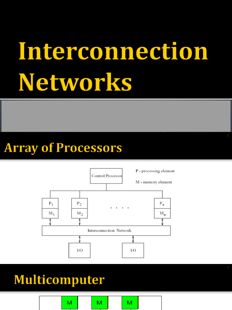 Interconnection Network | PDF
