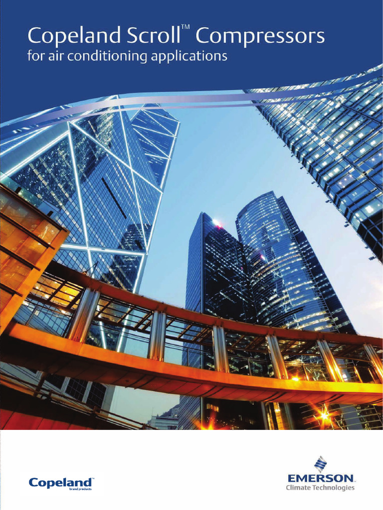 ZR Series Copeland Scroll Compressors | PDF