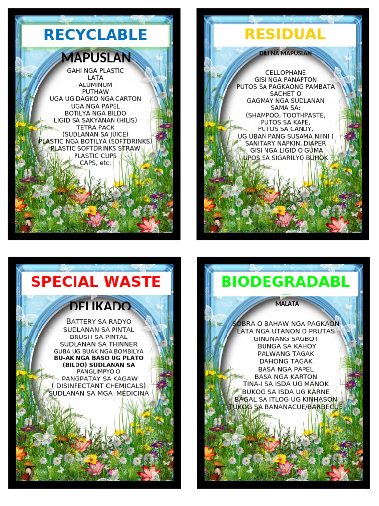 Trash Can Label | PDF