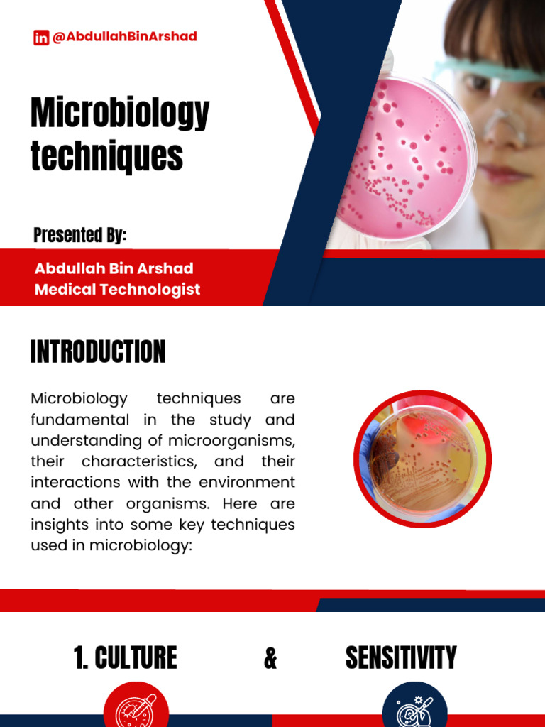Microbiology Techniques | PDF