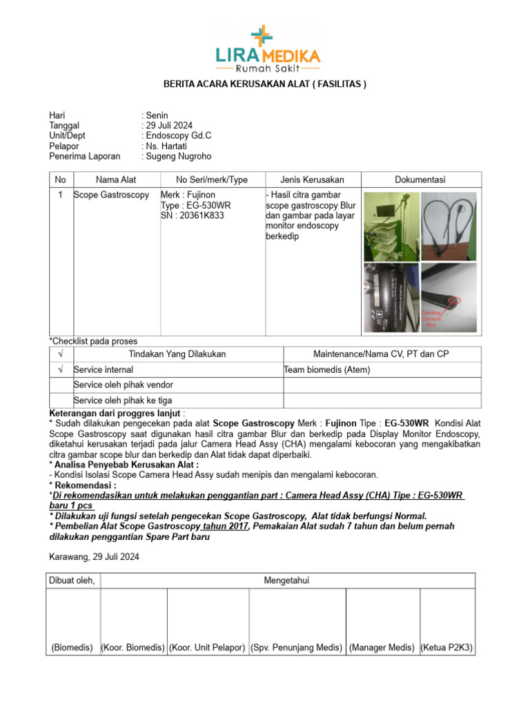 Bak Scope Endos | PDF