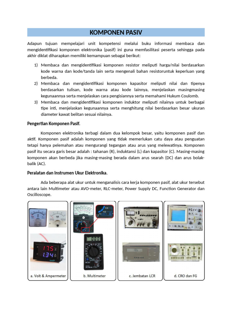 Membaca Komponen SMD | PDF | Sains & Matematika