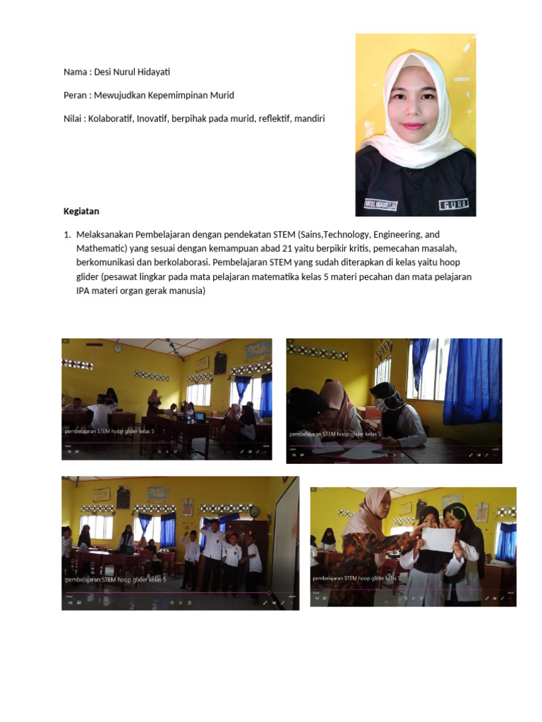 Peran Guru Penggerak Desi | PDF