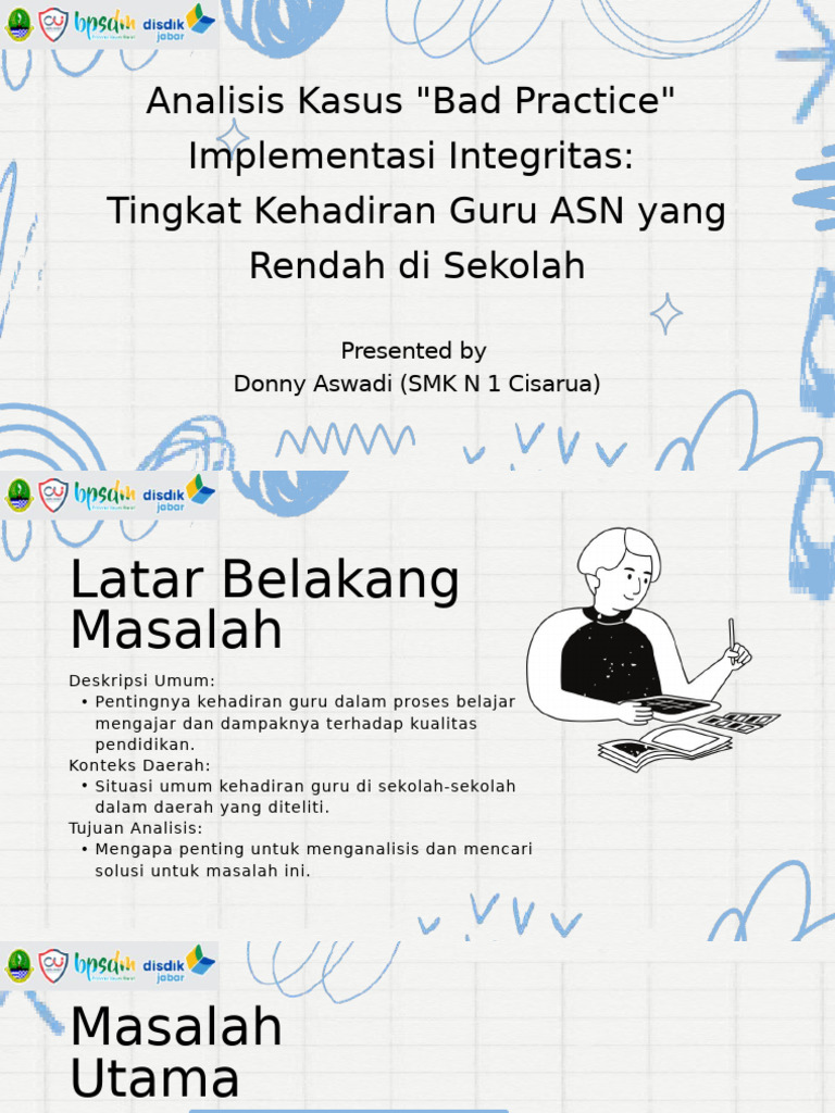 01 Tugas Analisis Kasus Bad Practice Implementasi Integritas Tingkat ...