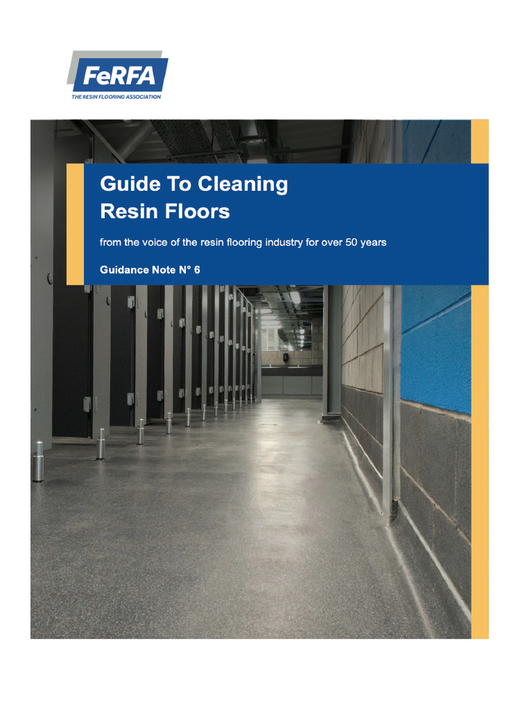FeRFA Guide To Cleaning Resin Floors - FeRFA | PDF