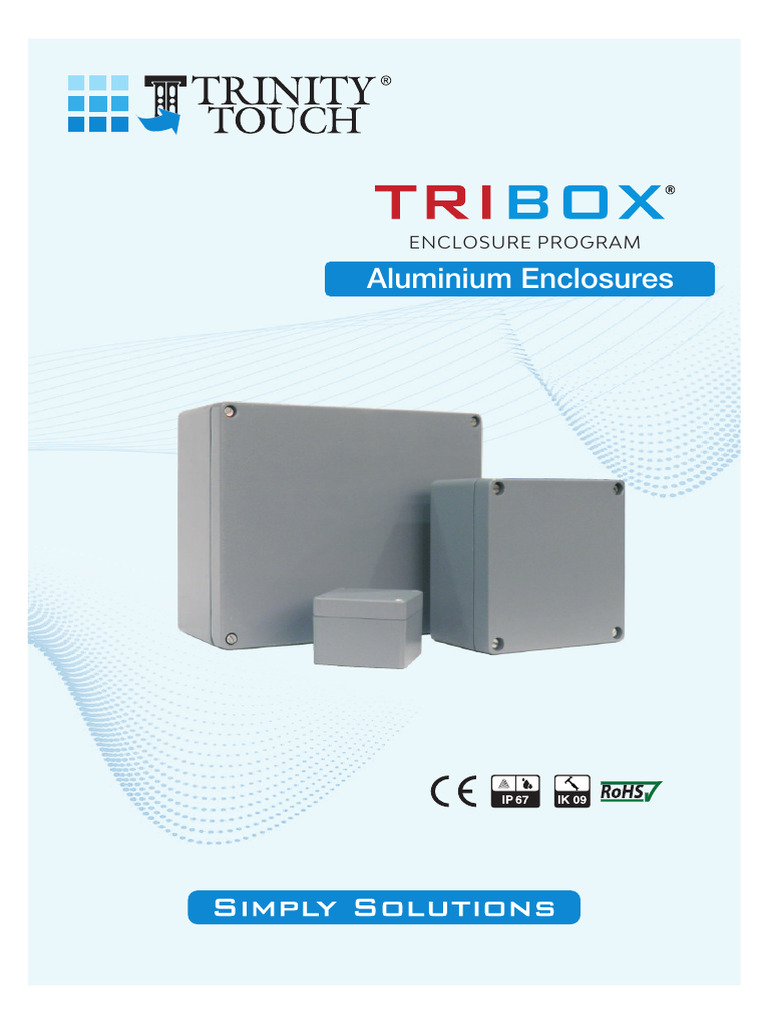 Aluminium Enclosure TRIBOX | PDF | Aluminium | Electrical Engineering