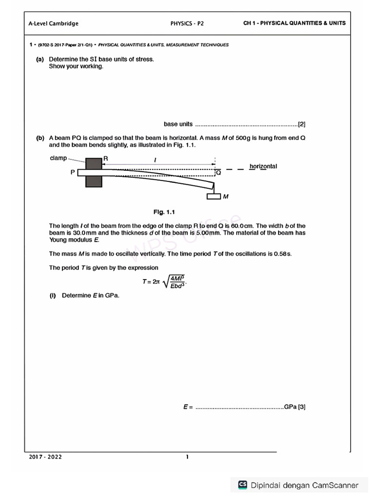 Revision - p2 ch1 - Physical Quantity - Unit - and Vector | PDF