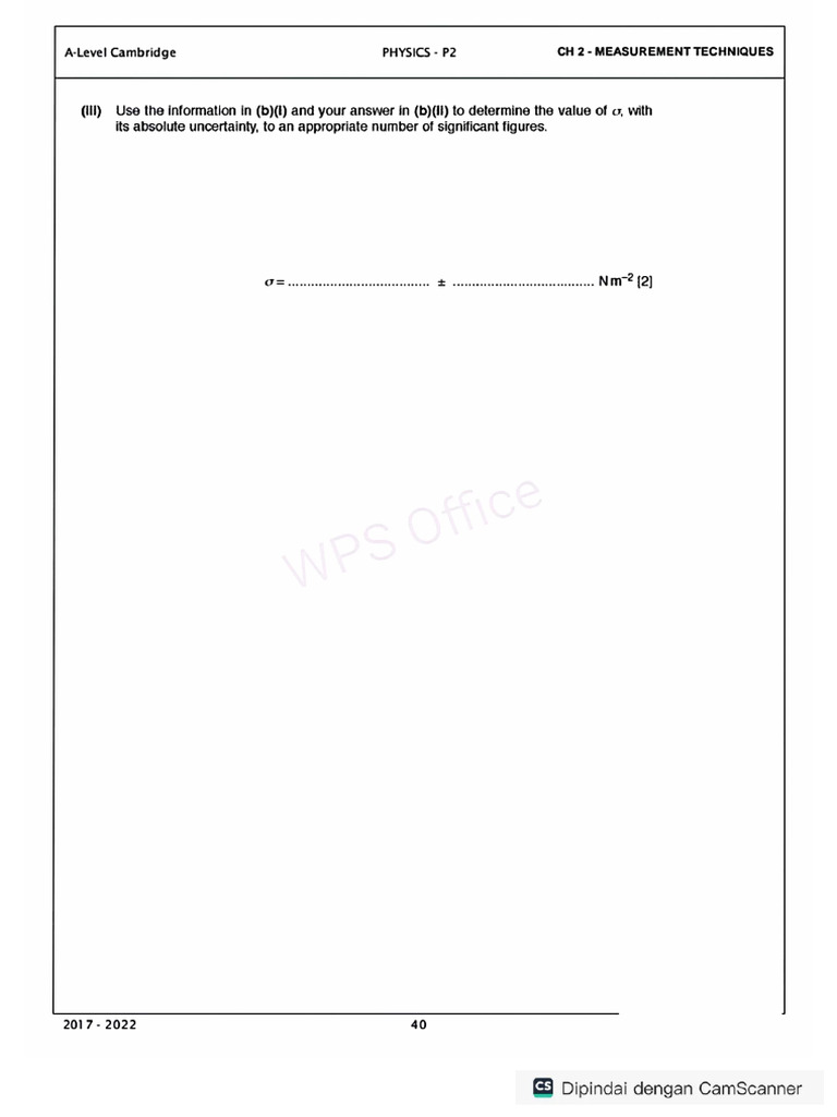 Revision - p2 CH 2 - Measurement and Uncertainty | PDF
