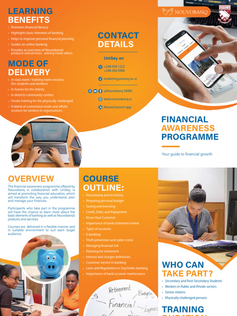 Financial Awareness Programme Brochure - Final | PDF