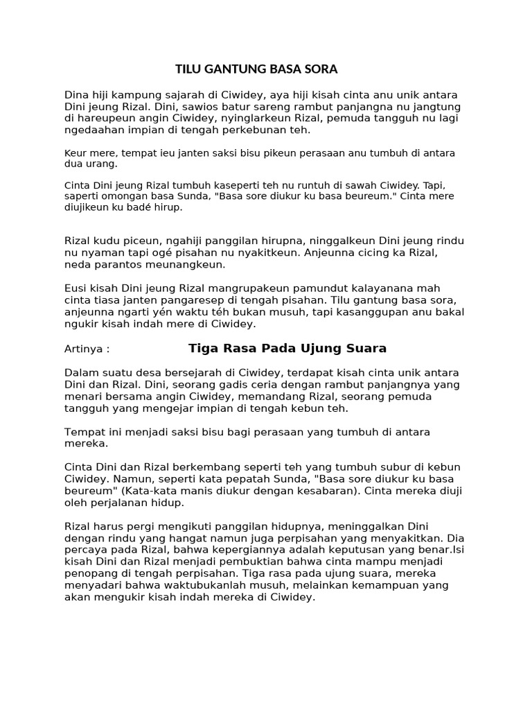 B Sunda | PDF