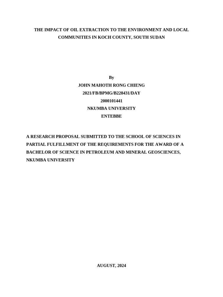 John Research Proposal | PDF