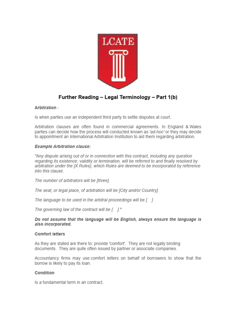 Legal Reading Material 8 | PDF