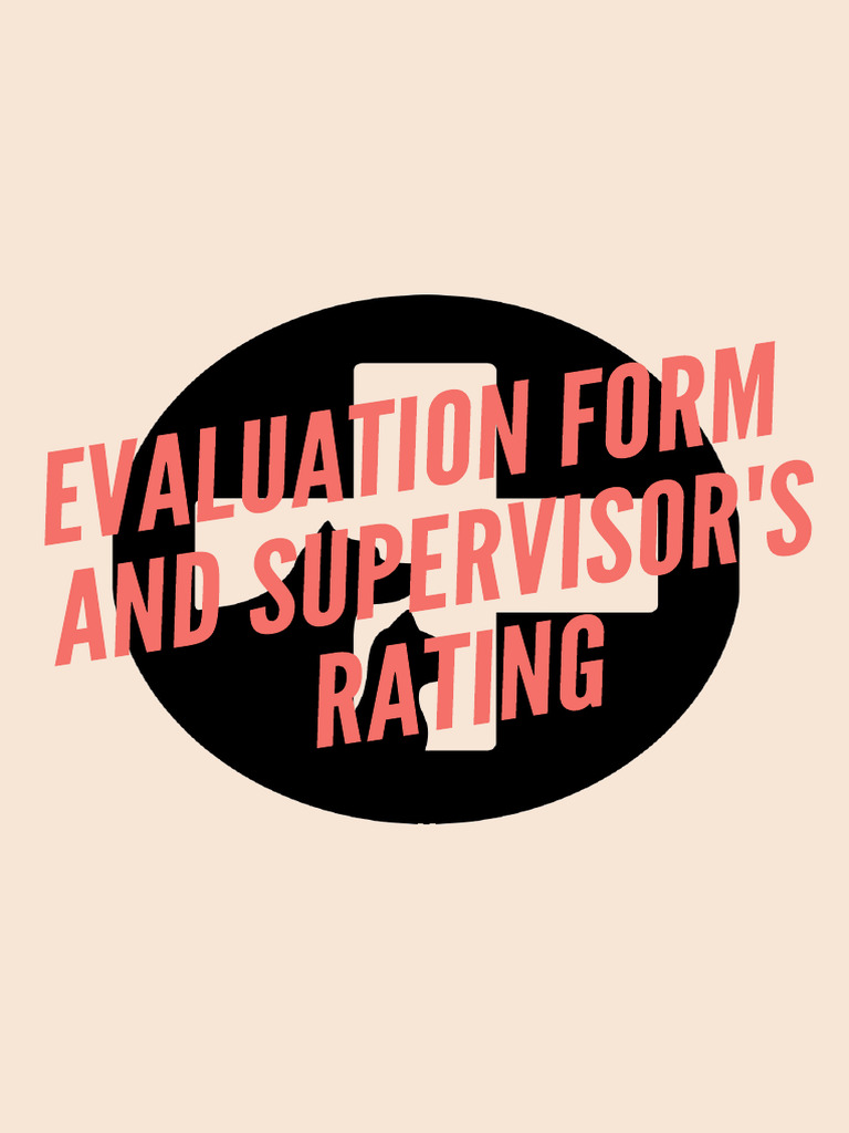 Eval Form Cover | PDF