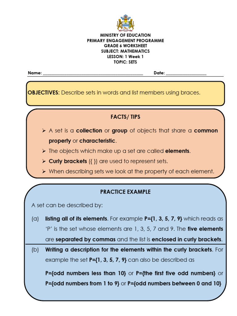 Grade 6 Mathematics Weeks 1-4 Worksheets - Term 2 | PDF