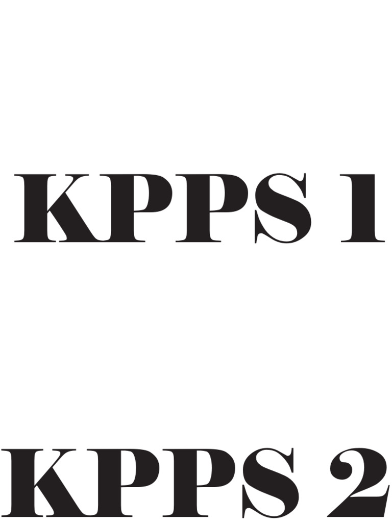 Kpps 1 PDF | PDF