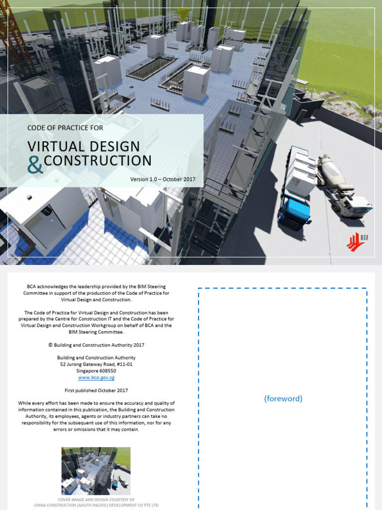 Bca Cop For VDC - v1.0 | PDF | Building Information Modeling | Goal