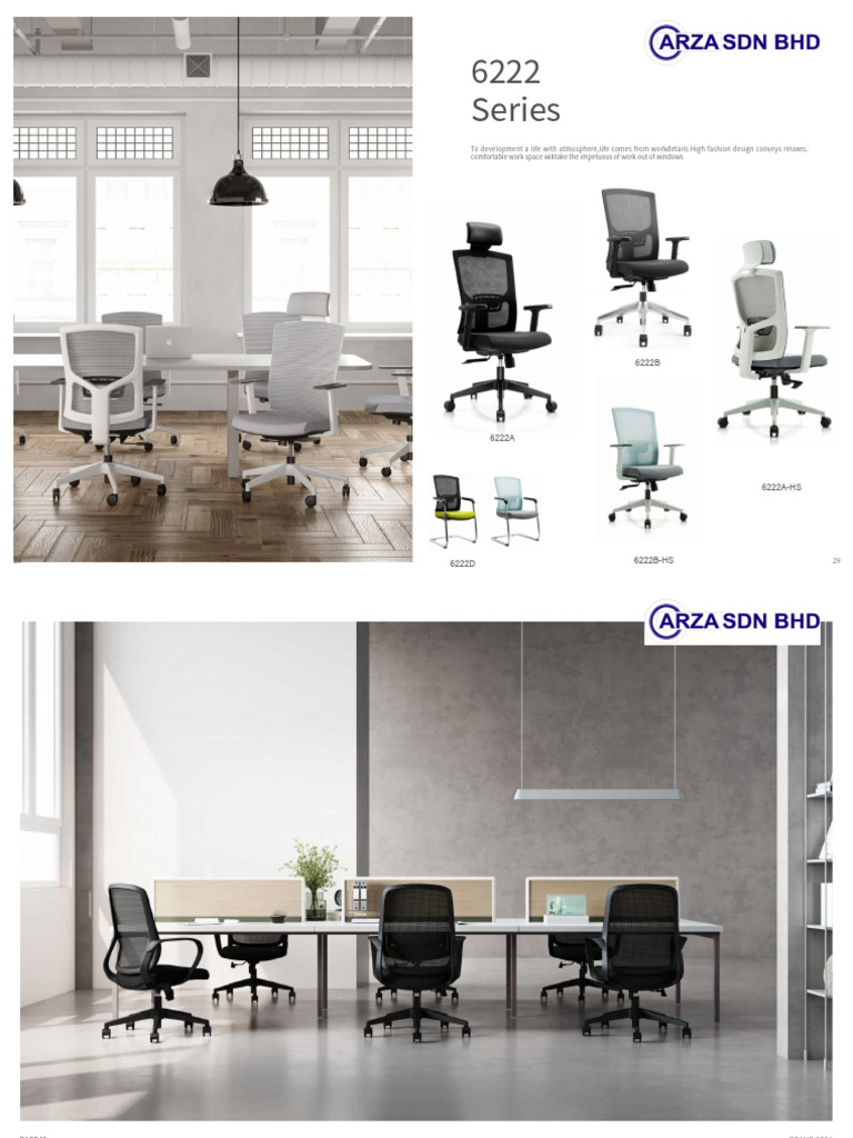 Arza Chairs Catalogue | PDF