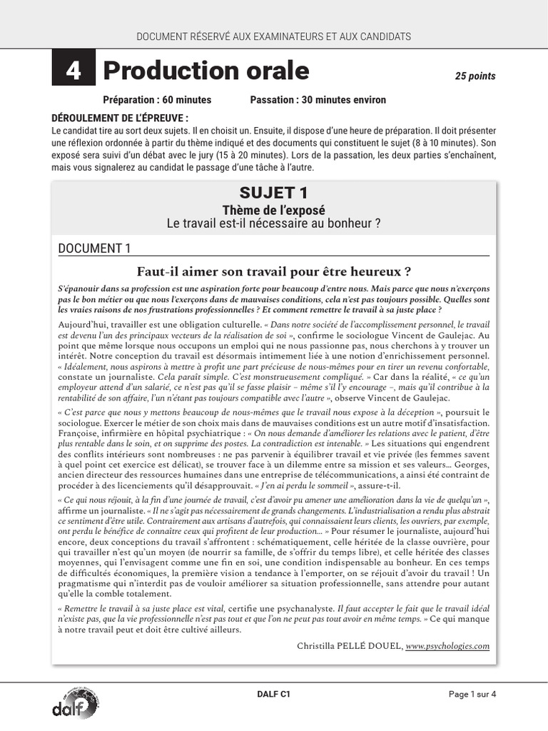 PO SUJET 2 | PDF