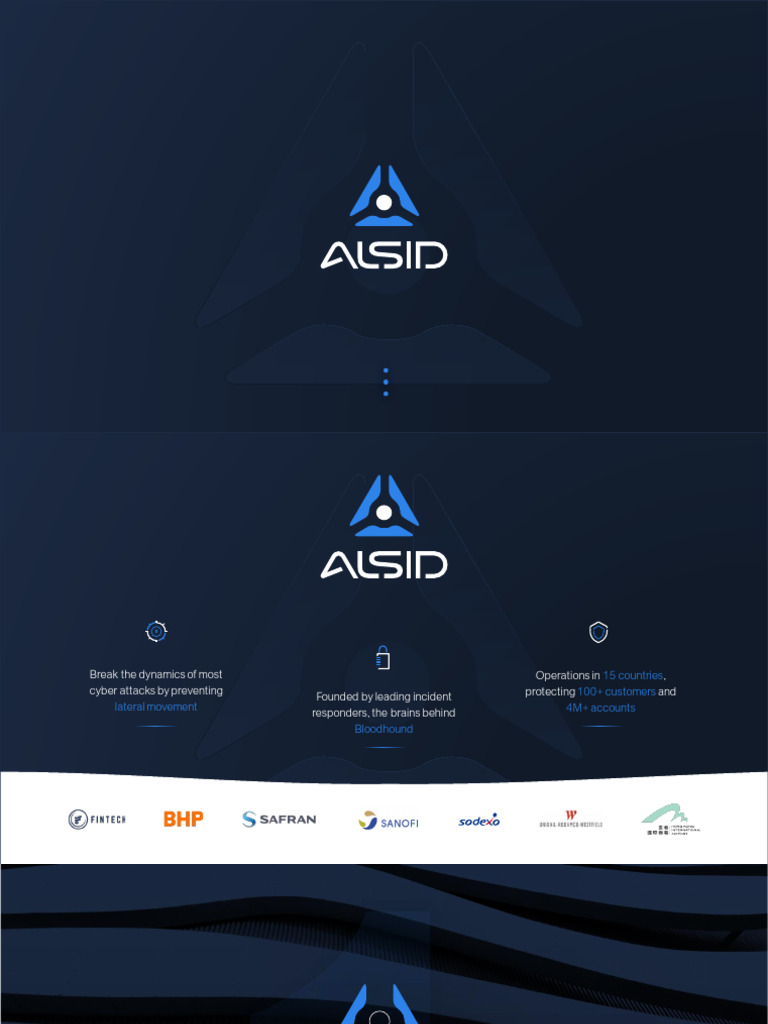 Alsid - Corporate Presentation - FINAL March 2020 | PDF