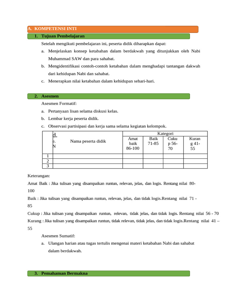 MODUL AJAR TRI 2 | PDF