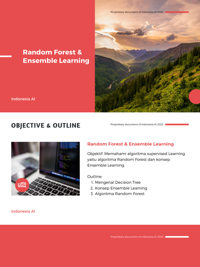 Random Forest & Ensemble Learning | PDF