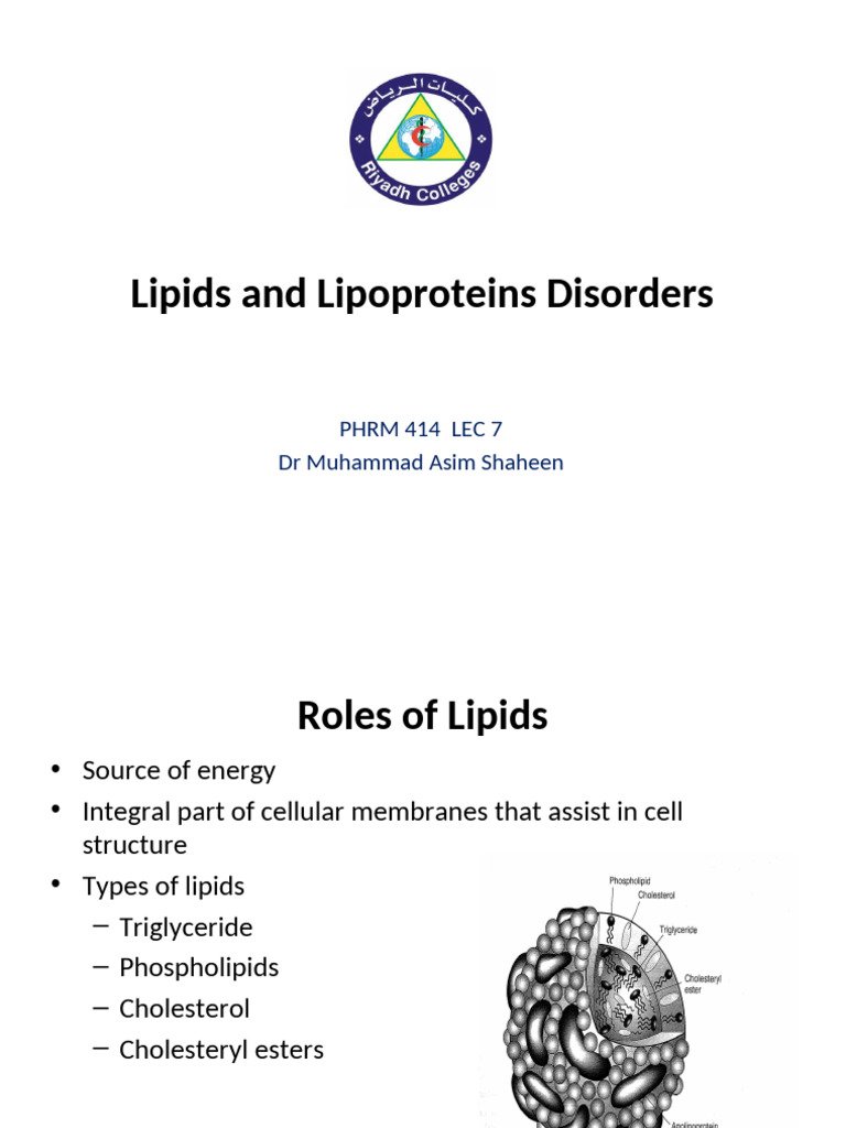Lec 4 Lipids and Its Clinical Significance | PDF