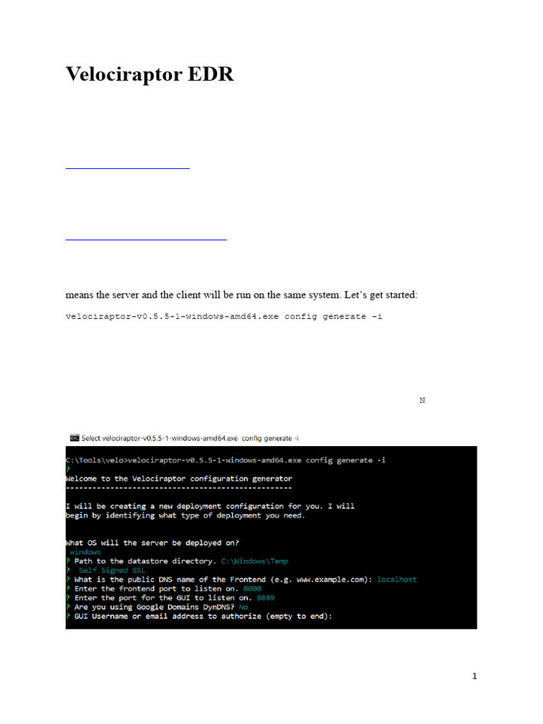 Velociraptor Guide | PDF