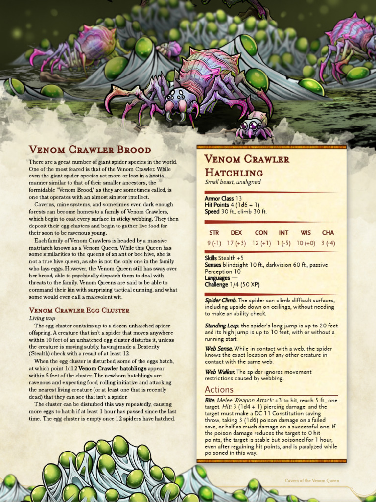 The Venom Brood | PDF