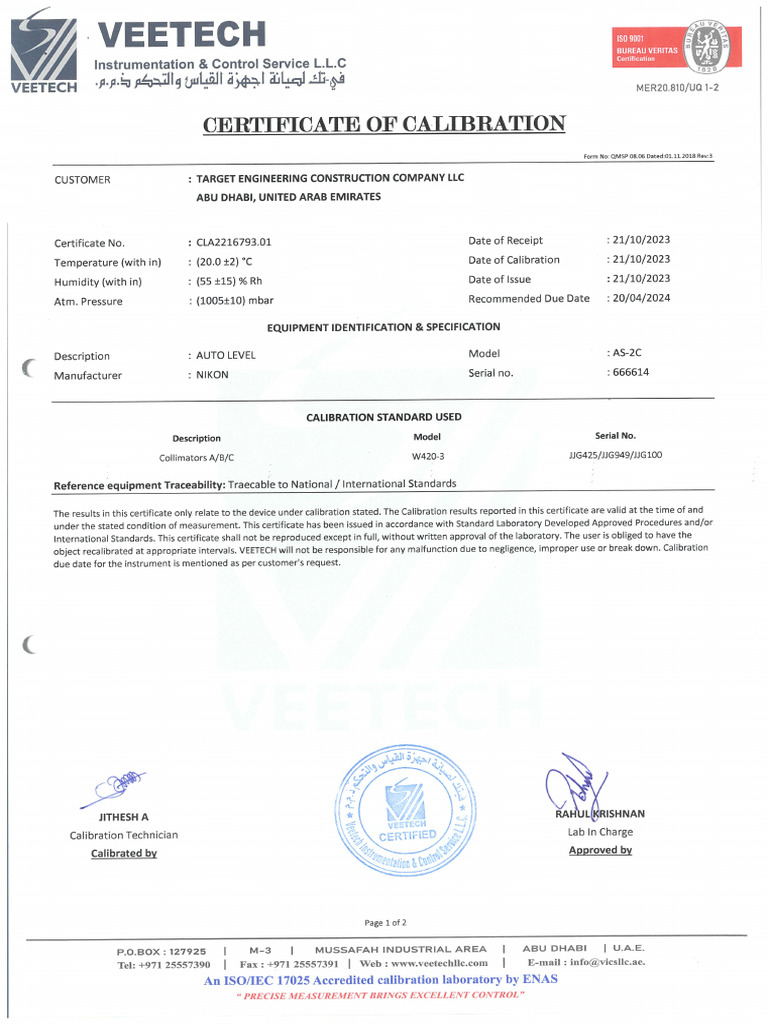Nikon Autolevel 666614 | PDF