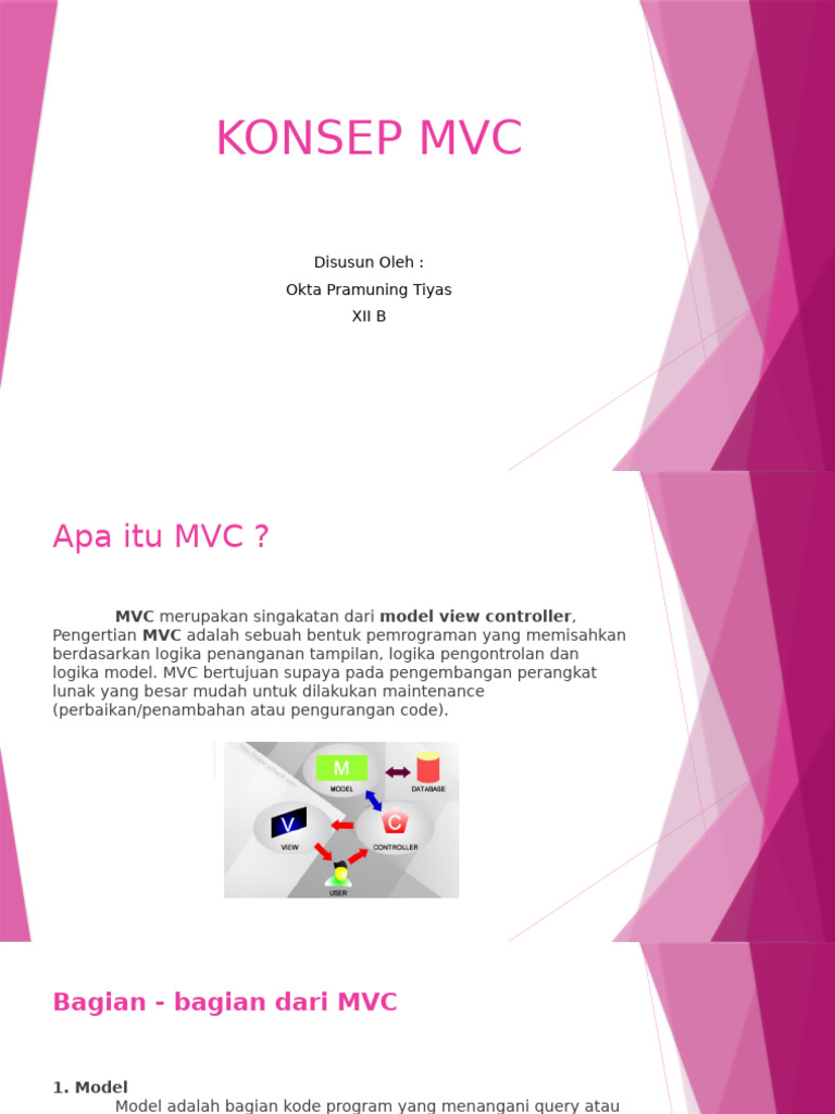 KONSEP MVC Okta XII B | PDF