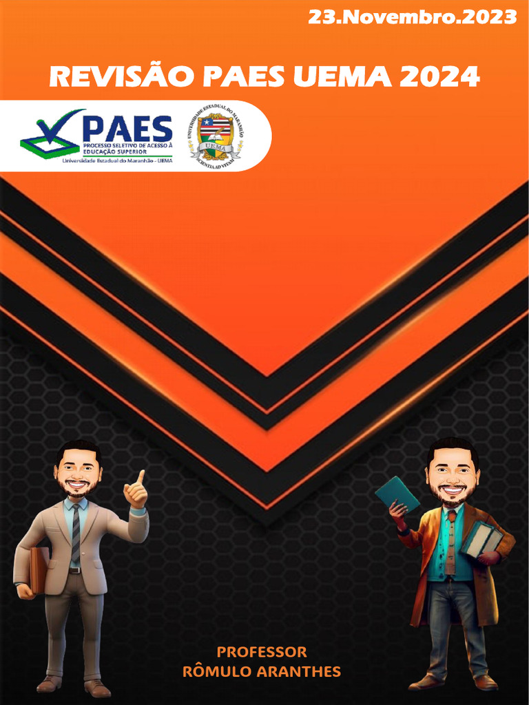 Revisão PAES UEMA - 2024 | PDF