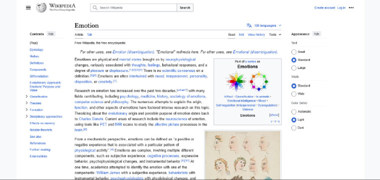 372 - Emotion - Wikipedia - en.wikipedia.org | PDF