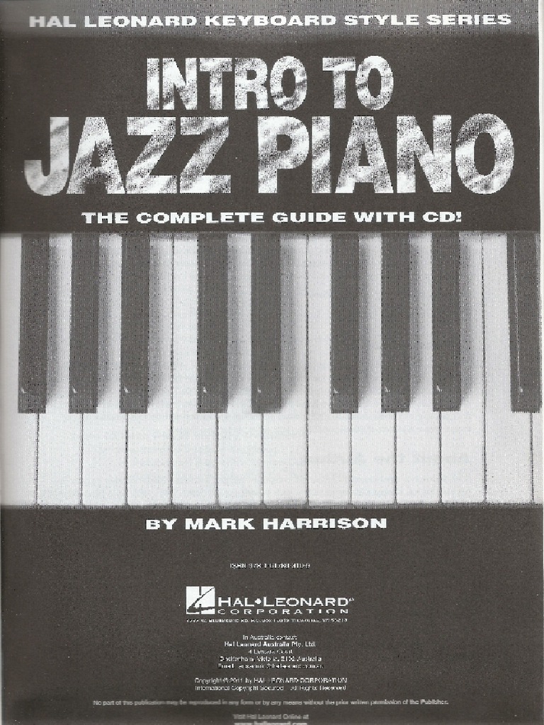 Intro To Jazz Piano - 2011 (Arrastados) | PDF