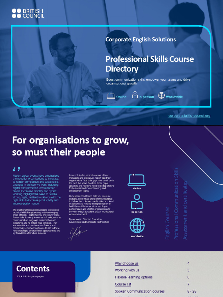 Professional Skills Brochure | PDF