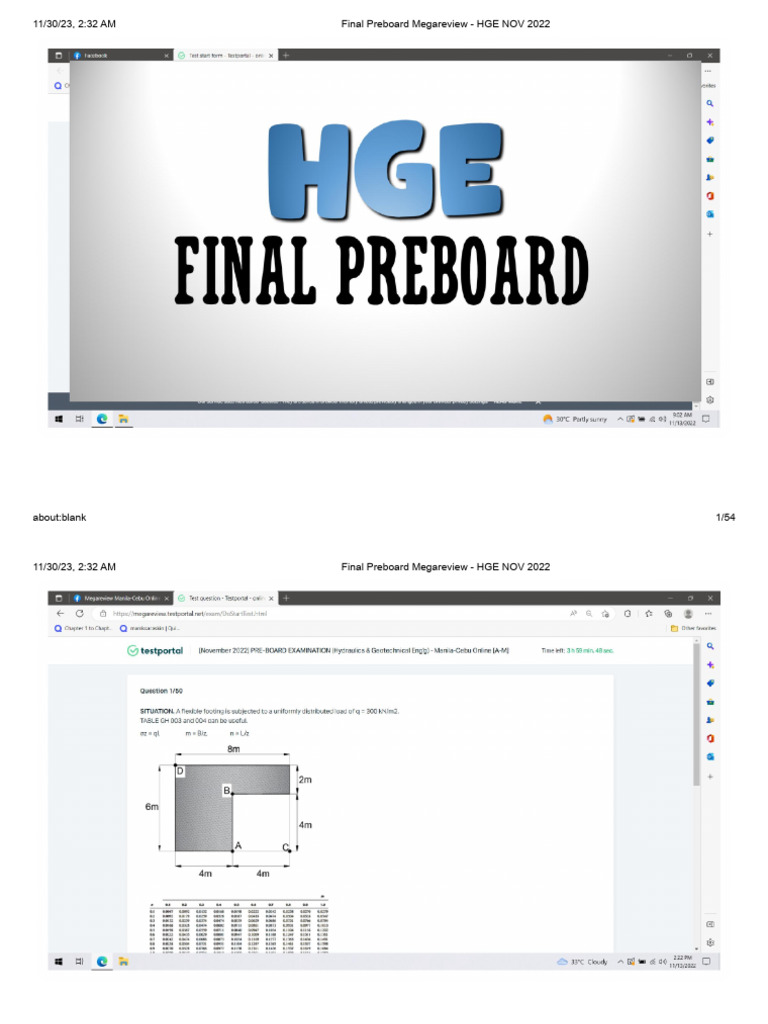 Final Preboard Megareview - HGE NOV 2022 | PDF
