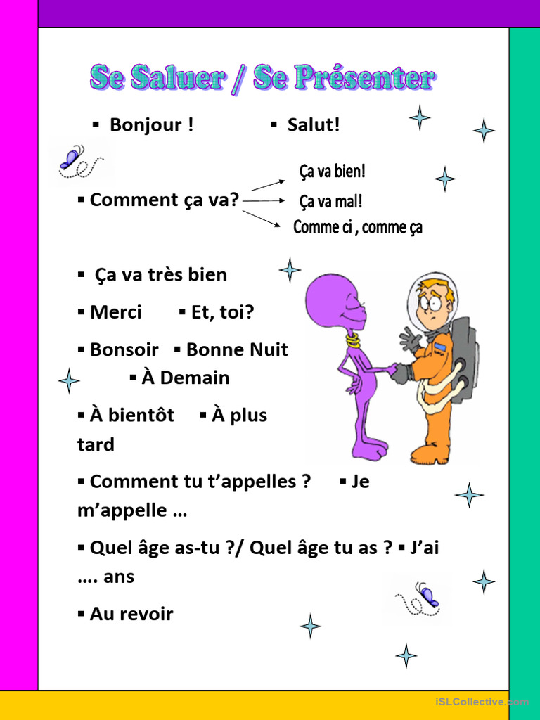 Se Saluer | PDF