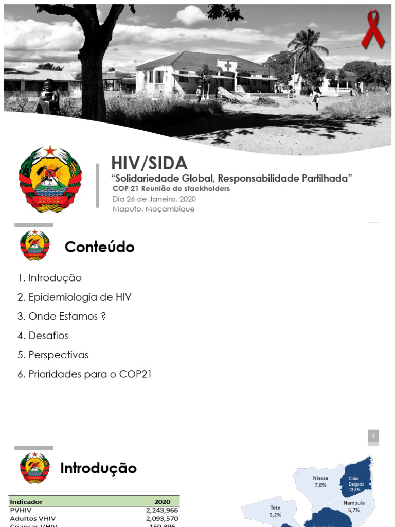 Apresentacao Do MISAU Sobre Ponto de Situacao Do HIV em Mocambique - 26 ...