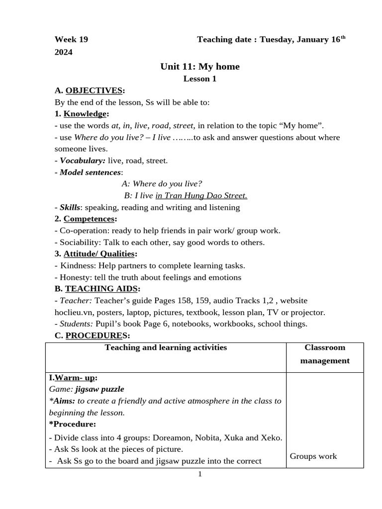 Ga4 2 | PDF | Lesson Plan | Teachers