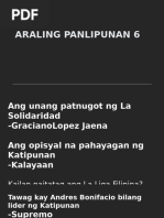 Walong Sinag NG Araw Sa Watawat NG Pilipinas | PDF