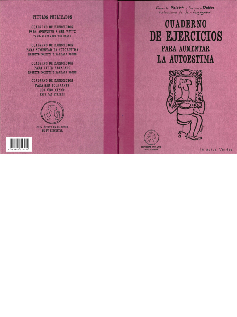 Cuaderno De Ejercicios Para Aumentar La Autoestima Pdf